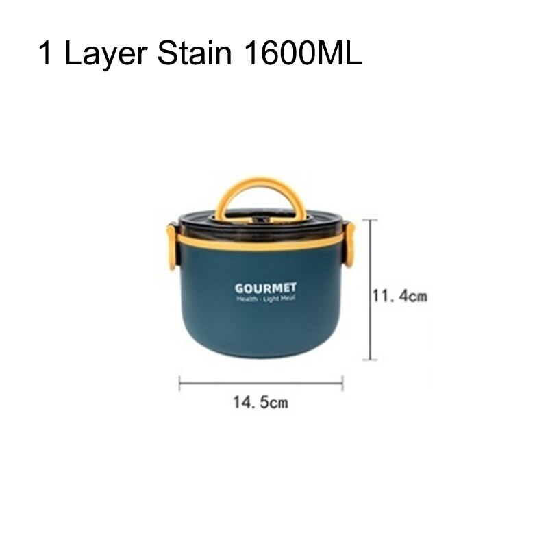 Stainless Steel Lunch Box Food Thermal Jar Insulat... – Vicedeal