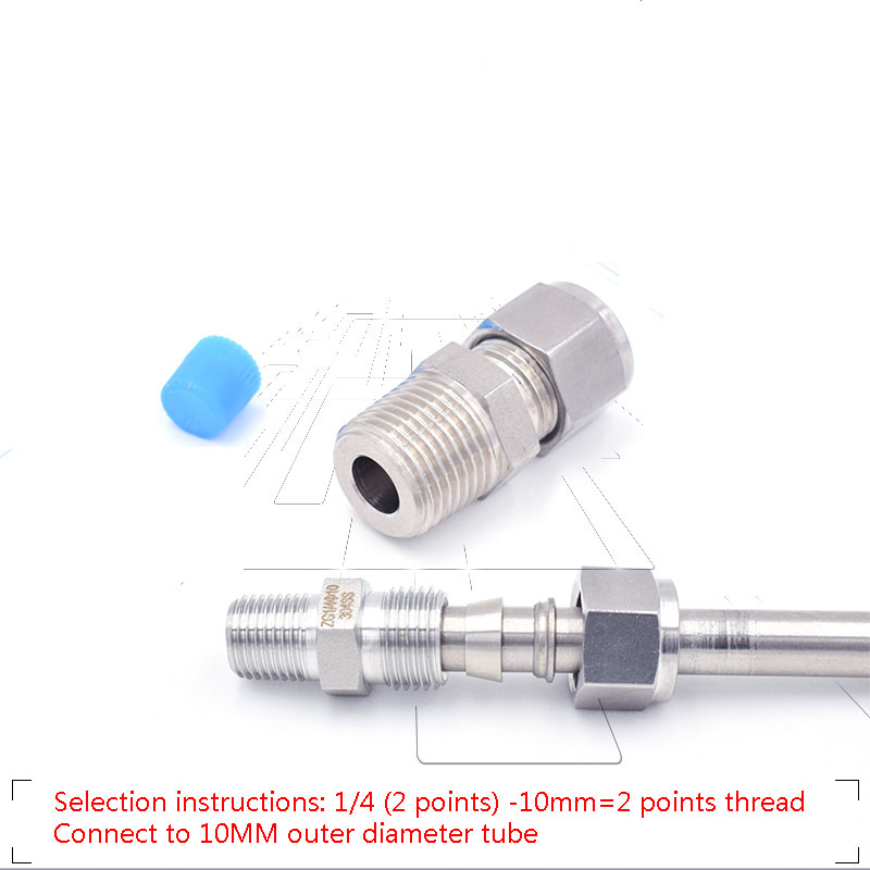 1X Compression Fitting Ferrule Stainless Steel Ter... – Grandado