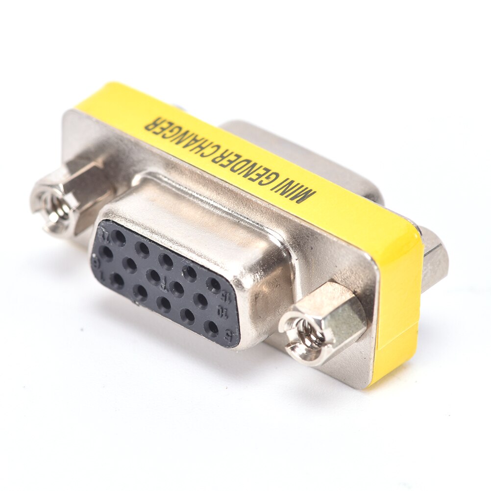 2pcs Female To Female VGA HD15 Pin Gender Changer ... – Grandado