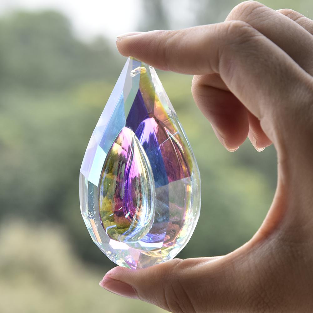 Tear 76mm Clear Glass Crystal Prism DIY Pendant Ch... – Vicedeal