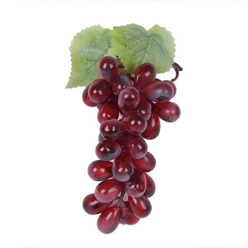Purple Soft Plastic Artificial Grapes Cluster Frui... – Grandado