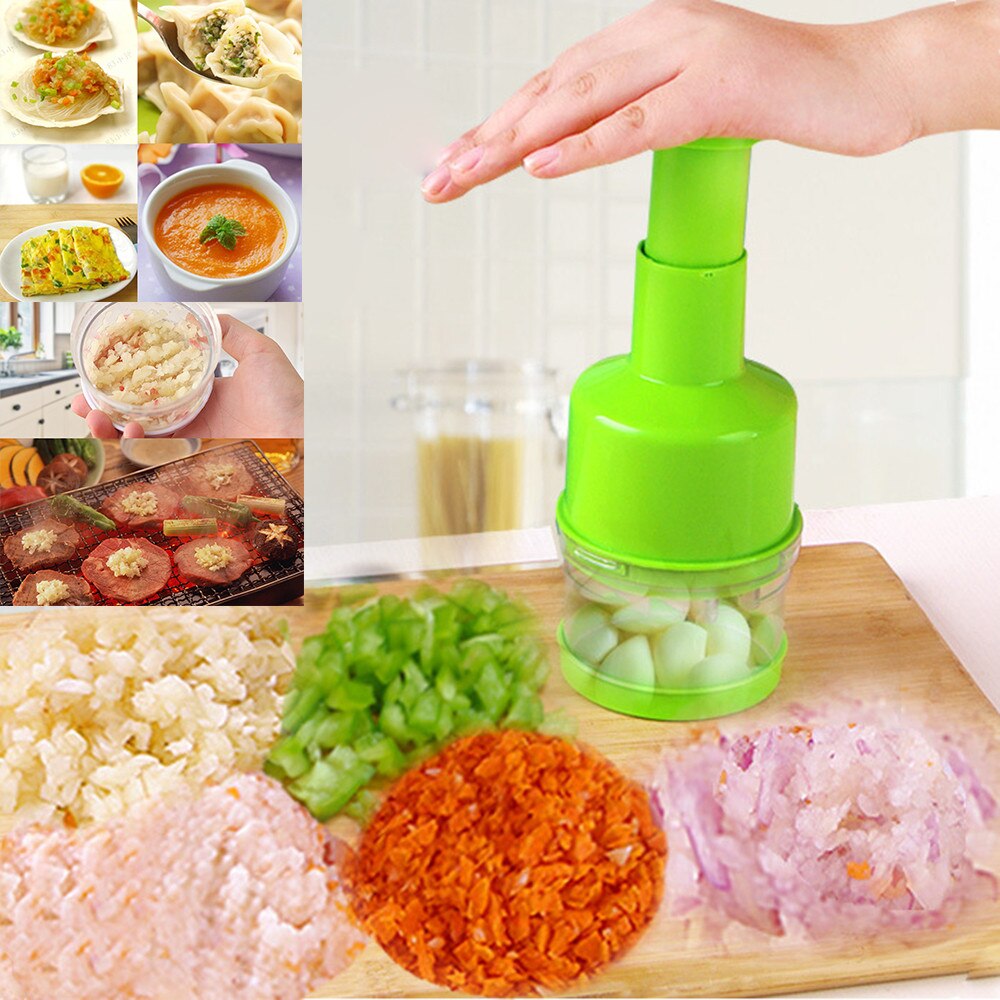 Kitchen Stainless Steel Hand Press Shredder Pat Pu... – Grandado
