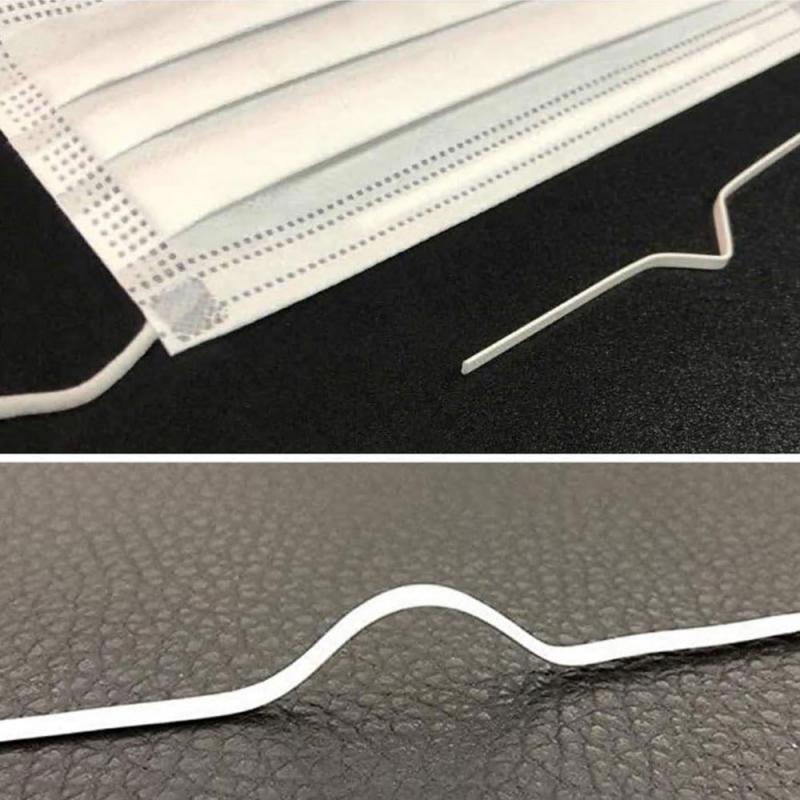 100/500pcs White PE Plastic Nose Wire Bar For DIY ... – Vicedeal
