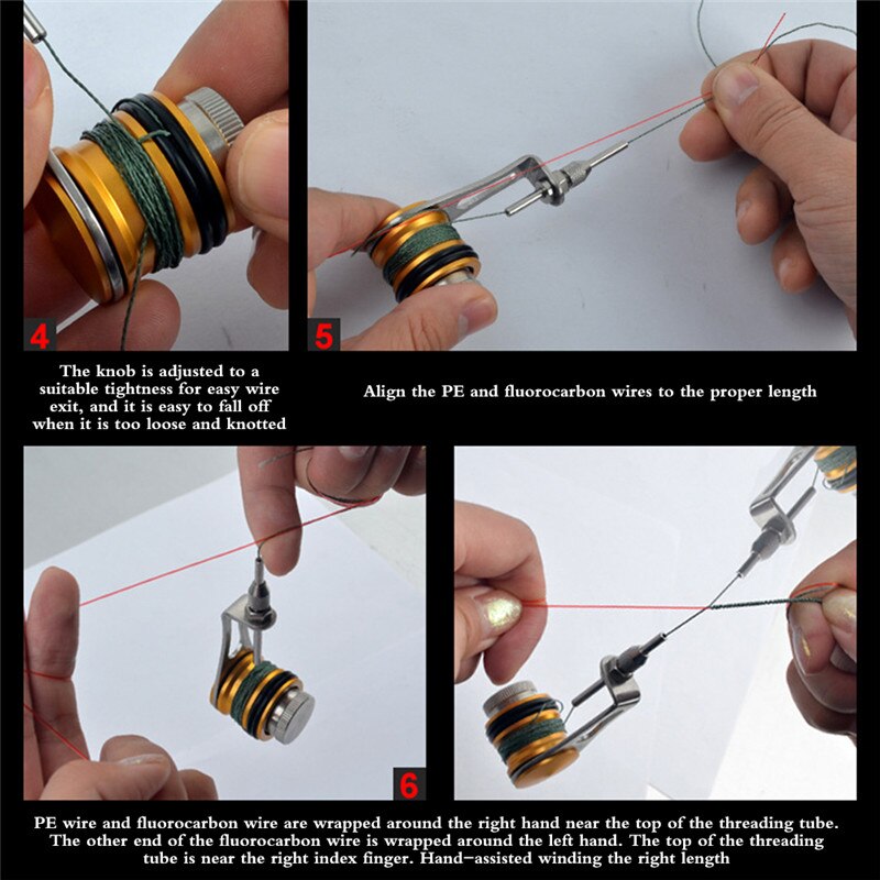 Fishing Bobbin Knotter FG GT RP Line Wire Knotting... – Vicedeal