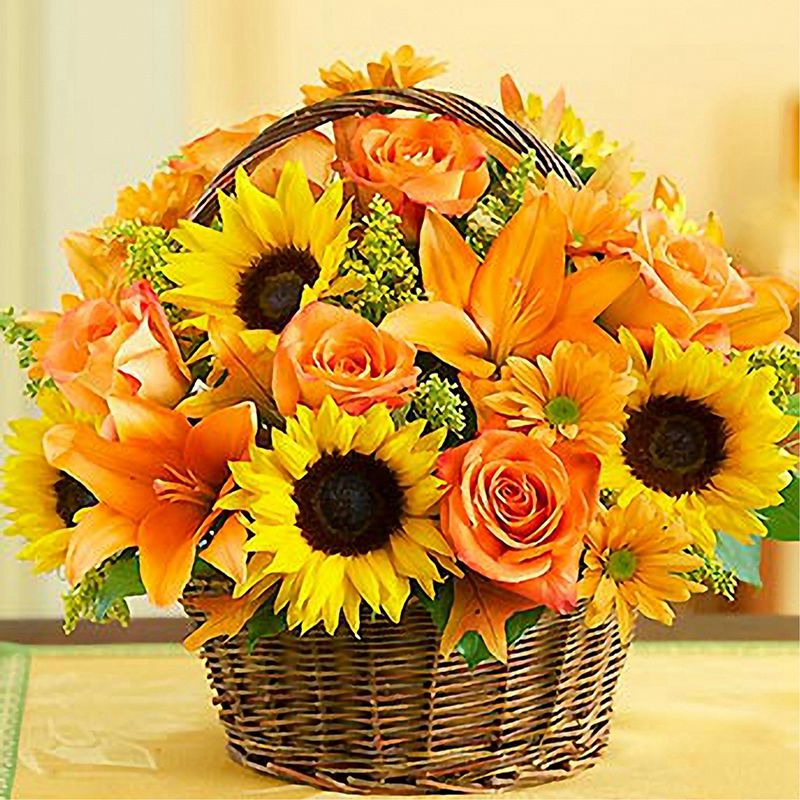 LBER-Cuadro de flores con diamantes 5d diy, kits d... – Grandado