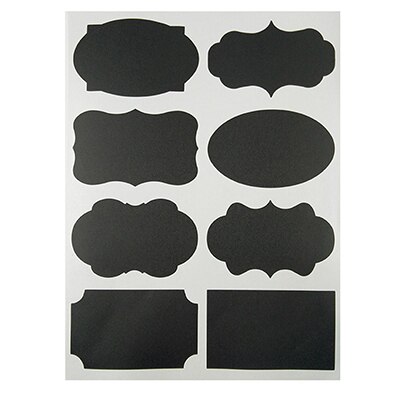 DIY label 8Pcs würze wand sticker Tafel Handwerk K... – Vicedeal