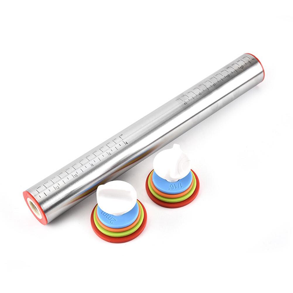 Multifunction Adjustable Stainless Steel Dough Rol... – Grandado