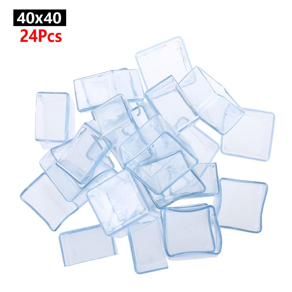 24 Anti Slip PVC Foot Cups Furniture Feet Covers T... – Vicedeal