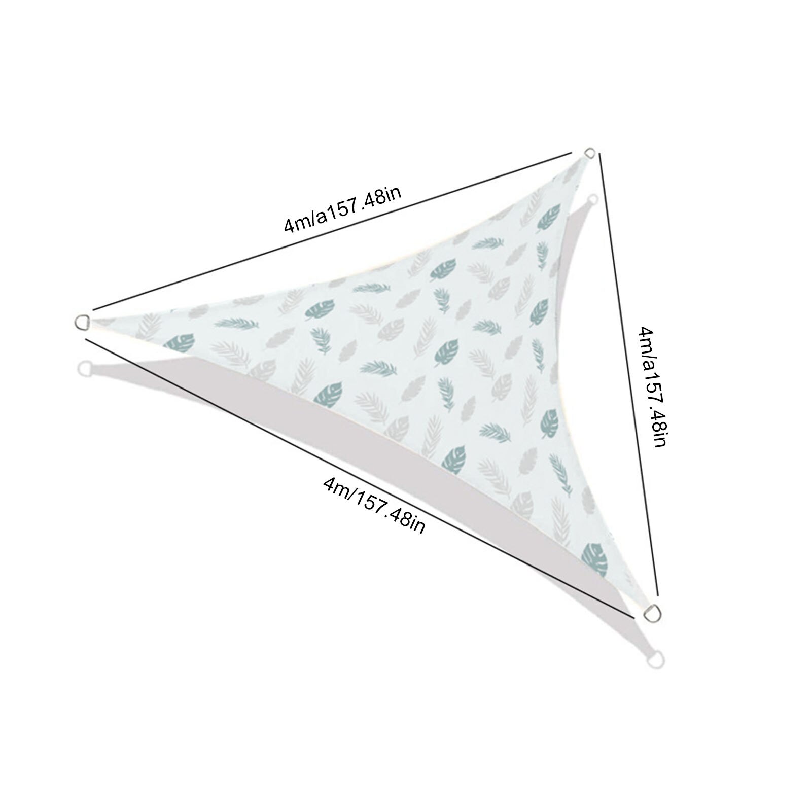 Toldo Triangular de vela sombrilla impermeable, re... – Grandado