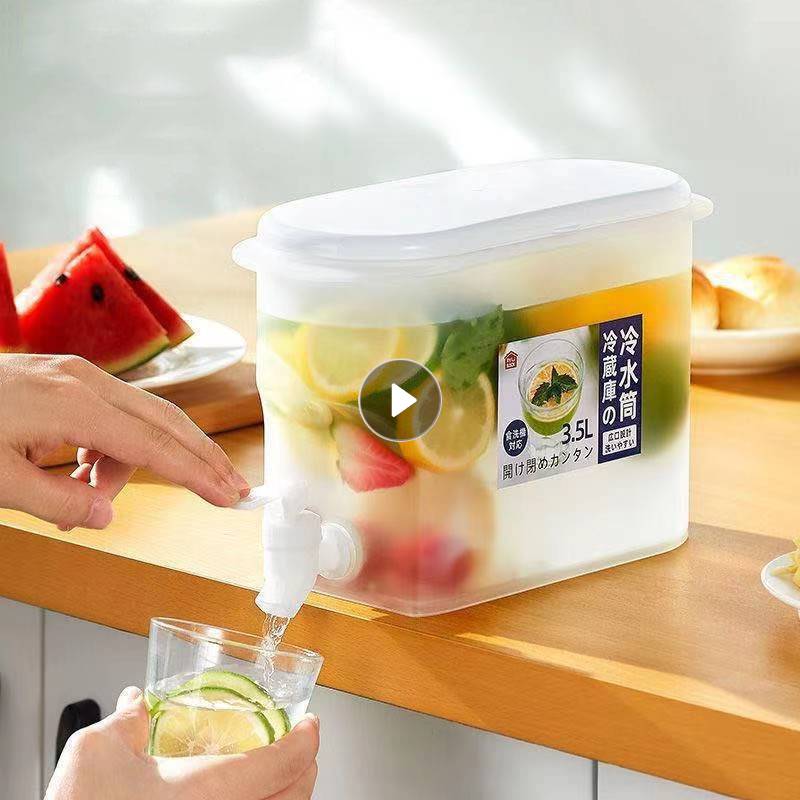 Jug With Tap Cold Water Container Bottle Drinks Di... – Grandado