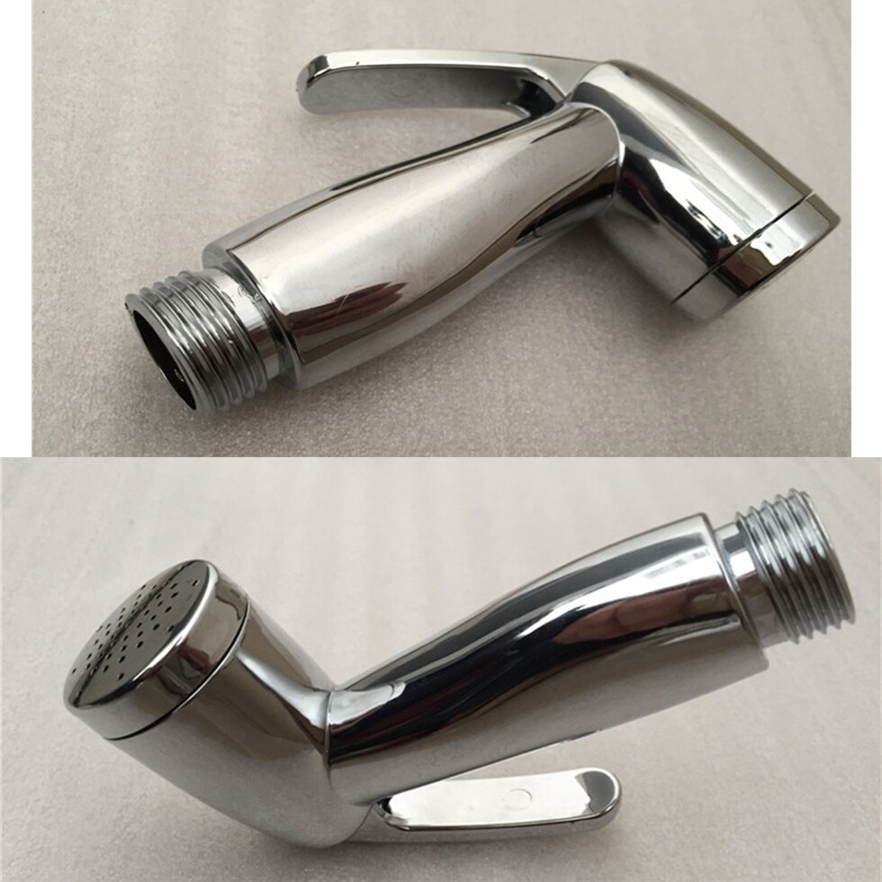 Håndholdt hvid krom bidet sprøjte toilet shattaf b... – Grandado