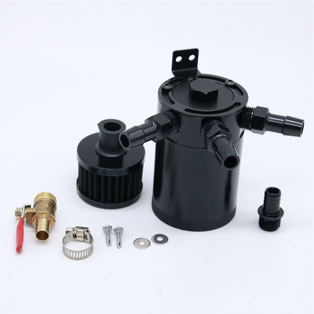 Universele 3-Poort Olie Catch Can Tank Reservoir M... – Vicedeal