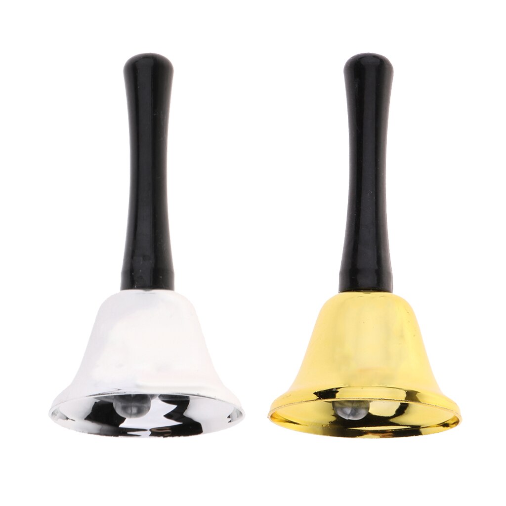 Iron Hand Bell Tea Bell for Church School Dinner R... – Vicedeal