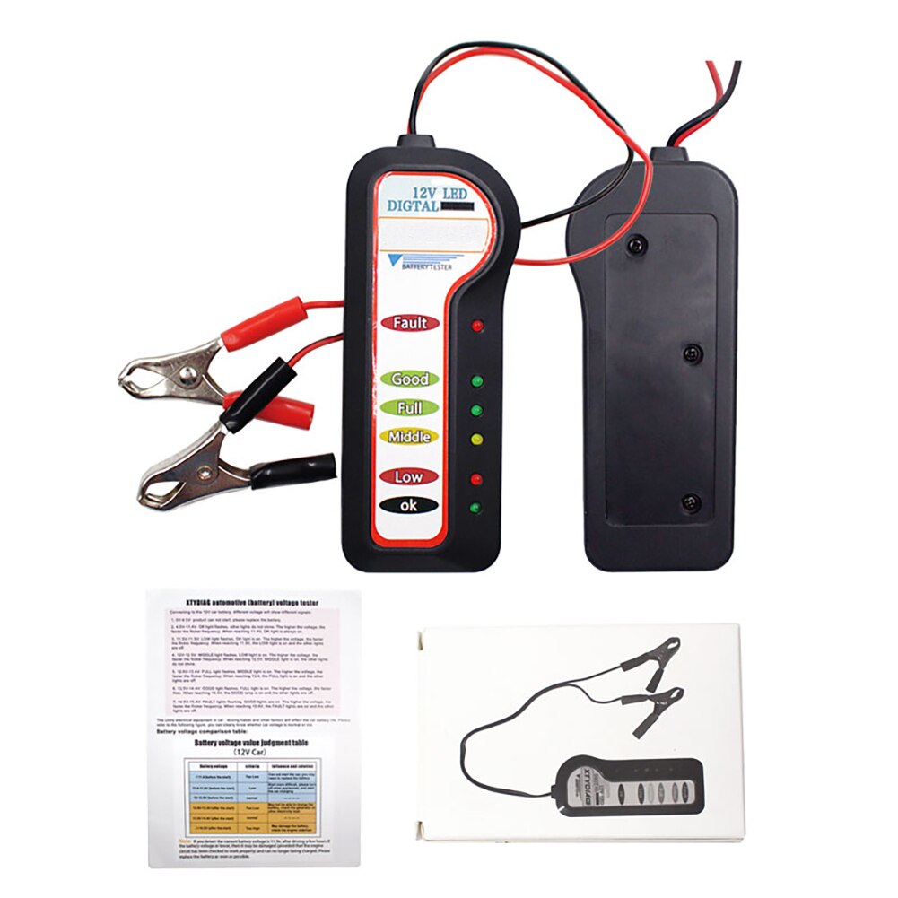 12 V Auto Batterij Tester Diagnostic Tool Dynamo V... – Grandado