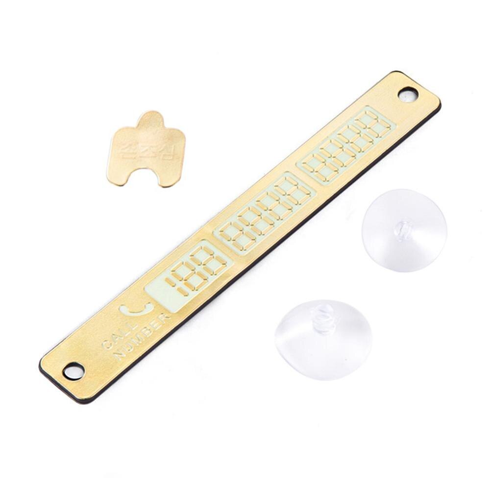 Universal Car Luminous Temporary Parking Card Suck... – Vicedeal