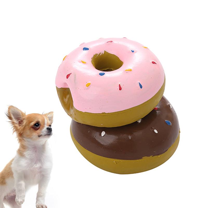 2pcs Dog Donut Sound Toy Funny Educational Playing... – Grandado