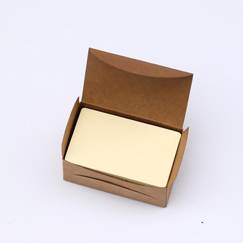 Double-sided Blank Kraft Paper Business Cards Word... – Grandado