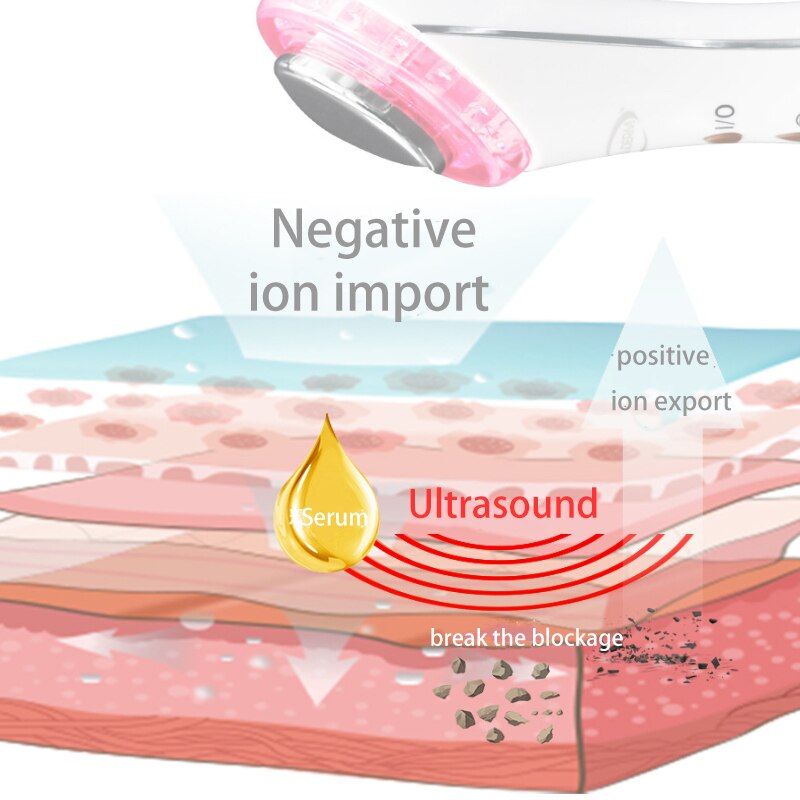 ultrasound facial spa RF beauty instrument light t... – Grandado