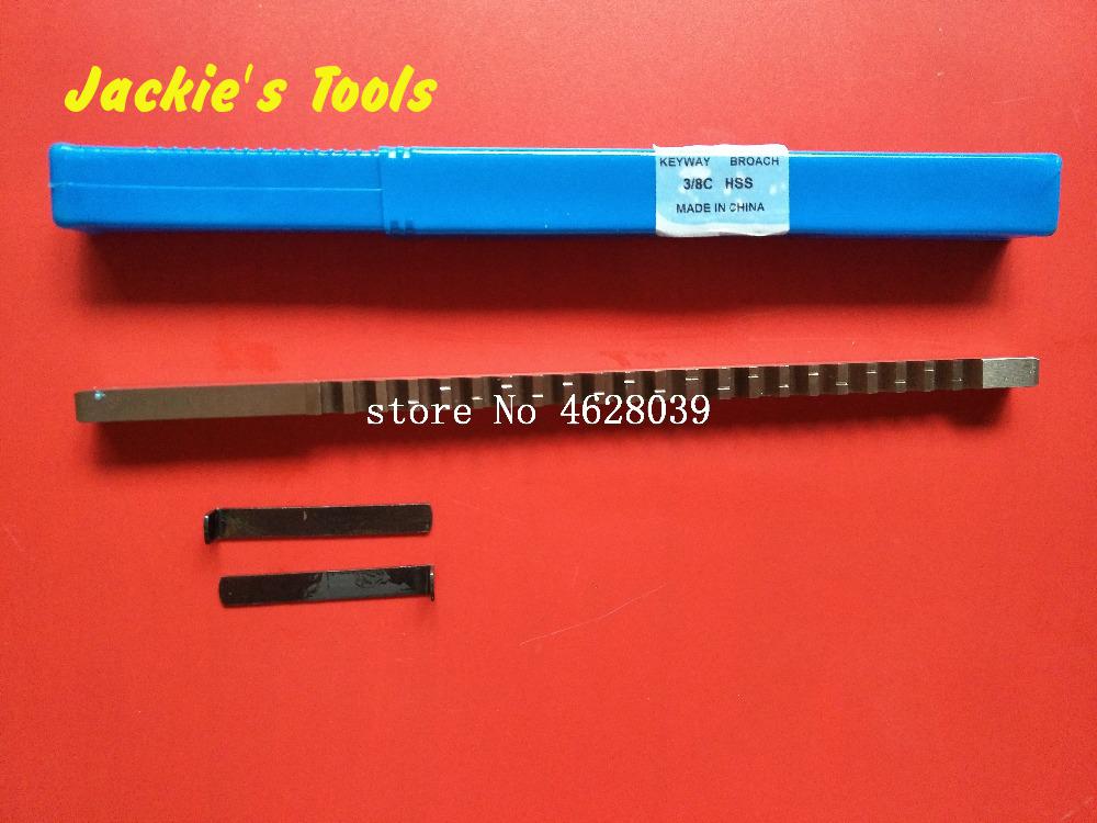 Hss Broach 3/8 C Push-Type Spiebaan Broach Inch Si... – Grandado