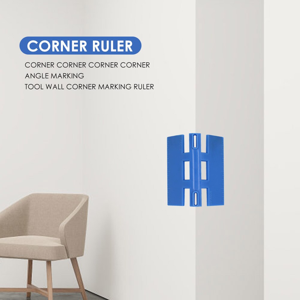Plastic Corner Marking Rulers Carpenter Gauge Meas... – Grandado