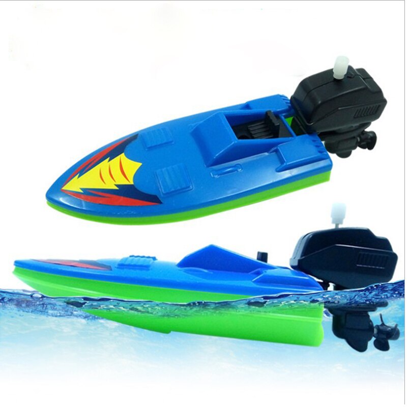 1pc Speed Boat Ship Wind Up Toy Float In Water Kid... – Grandado