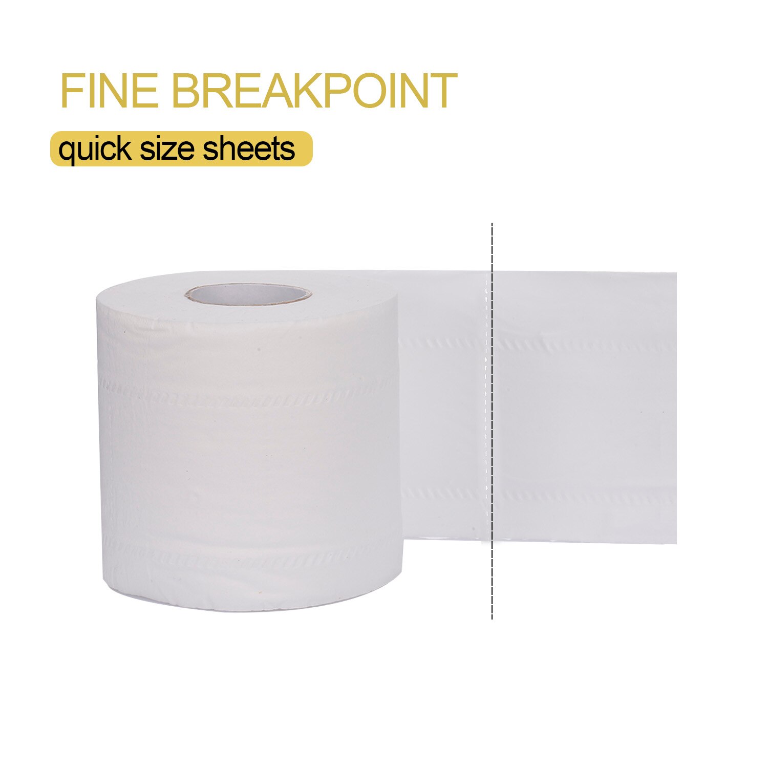 Toilet paper White Indonesia Wood Pulp 4 Layers 10... – Vicedeal