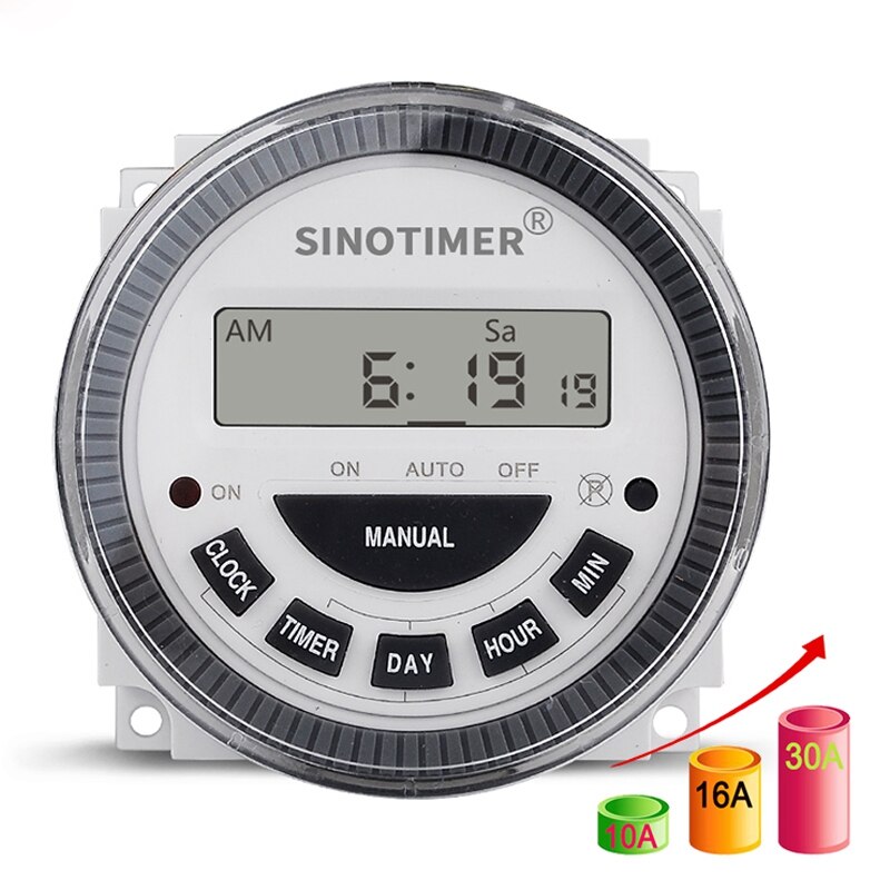 Sinotimer Tm-619H-2 230Vac 7 Dagen Wekelijkse Prog... – Grandado