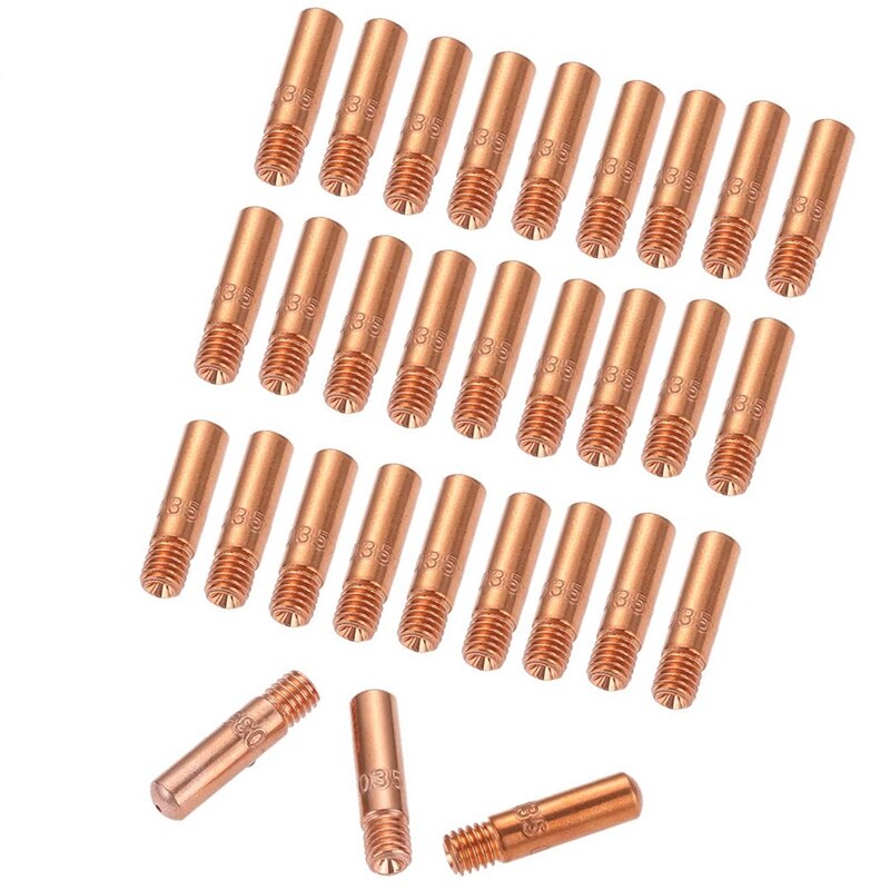30Pcs Mig Welding Contact Tip Welding Consumables ... – Vicedeal