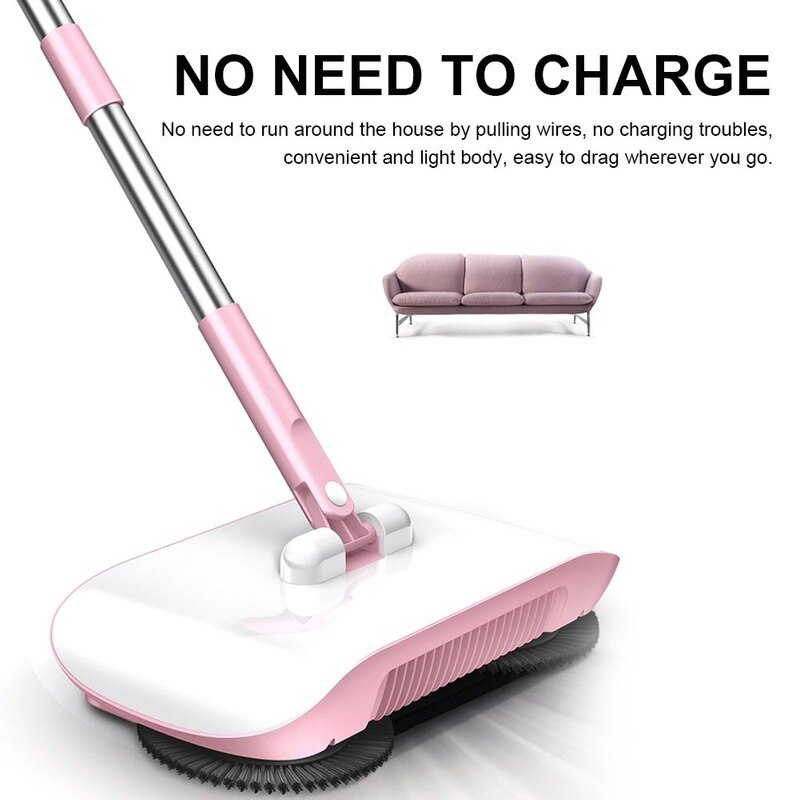 Hand Push Sweepers Non-Electric Easy Manual Sweepi... – Grandado