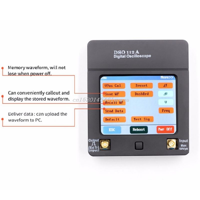 DSO 112A Mini Digital Oscilloscope Touch Screen TF... – Vicedeal
