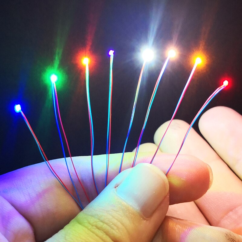 12V pre-cableado #0402 SMD LEDs, 8 colores disponi... – Grandado