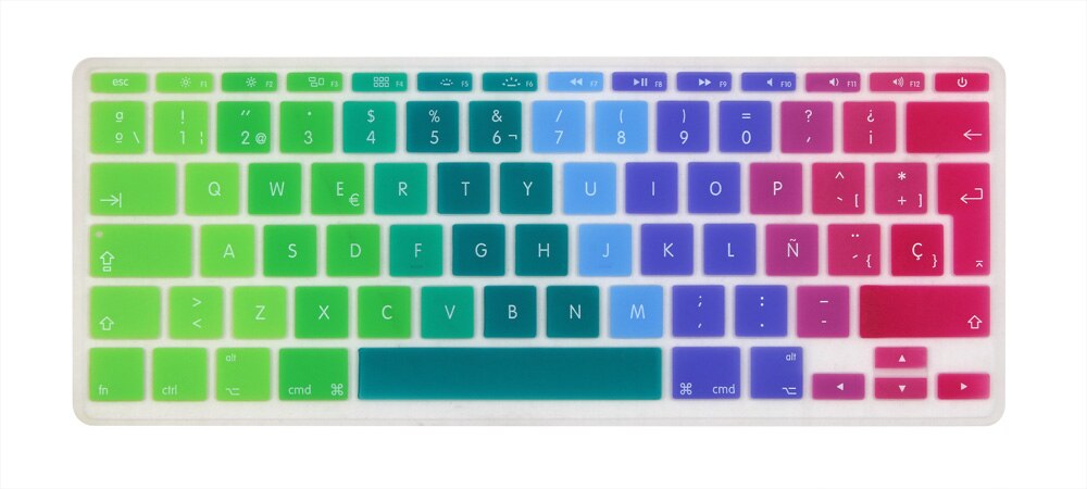 Spanish EURO Enter keyboard Cover for Macbook Air ... – Grandado