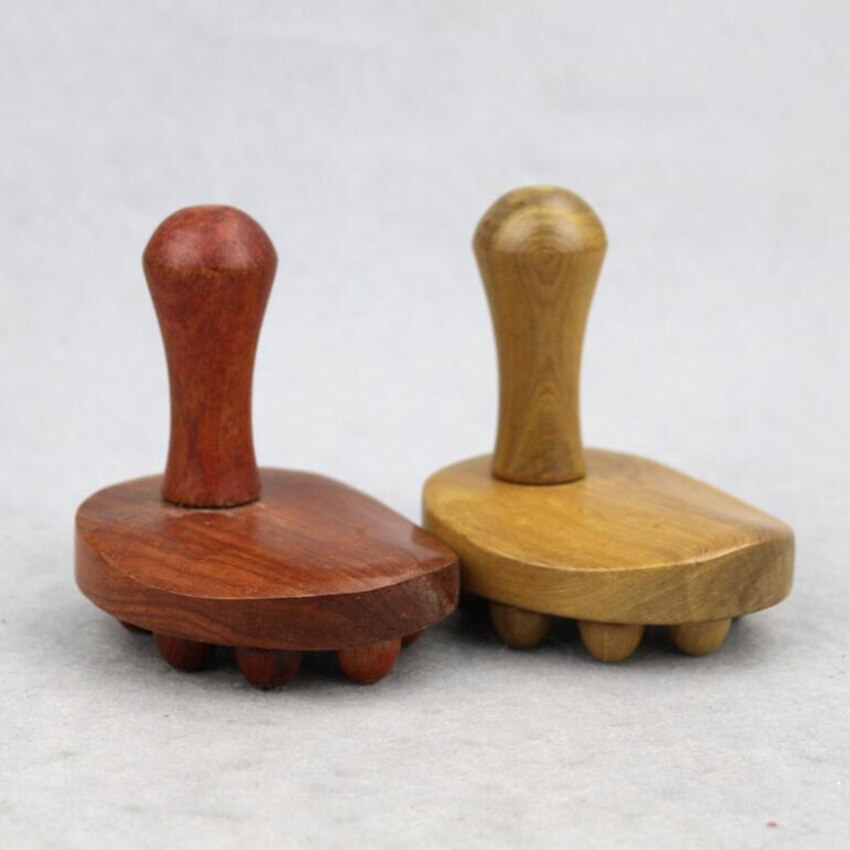 Handheld Wood Acupuncture Massager Roller Body Sli... – Grandado