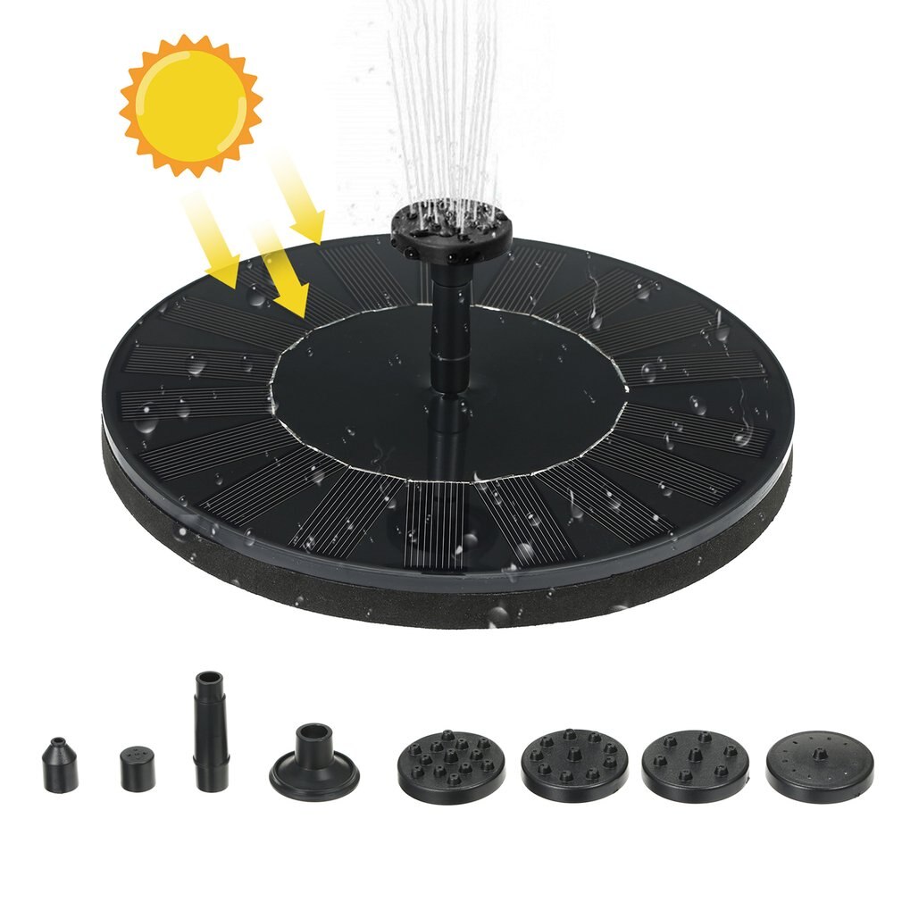Solar Power Water Fontein Pomp Solar Fontein Vogel... – Vicedeal