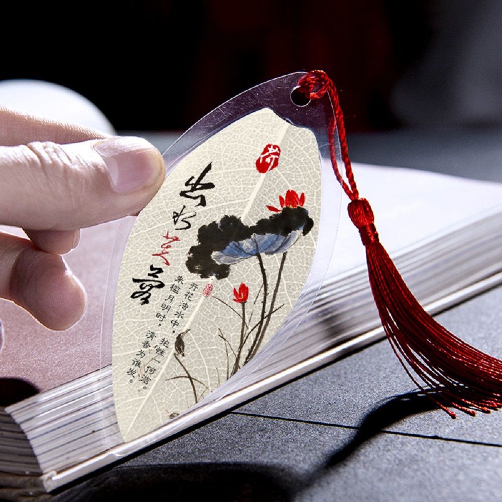 1Pc Chinese Stijl Retro Bladader Bookmark Mini Lab... – Grandado