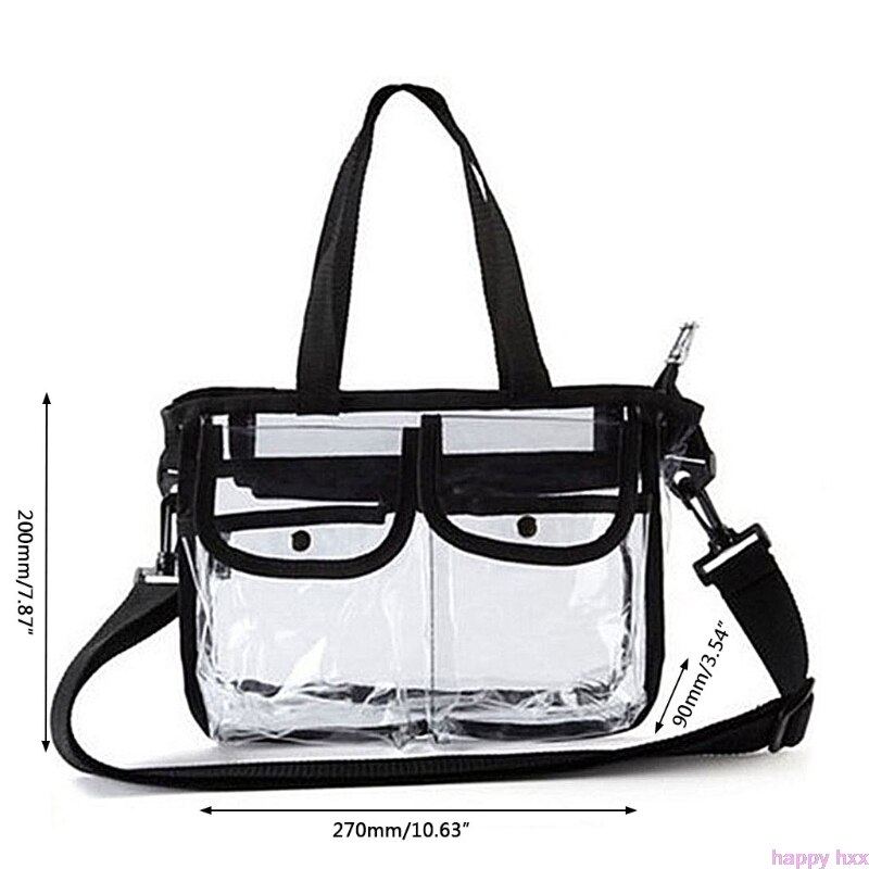 Women PVC Shoulder Bag Handbag Travel Tote Cosmeti... – Vicedeal