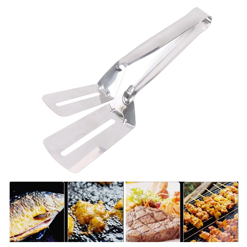 Kitchen Stainless Steel BBQ Clamp Bread Utensil Se... – Vicedeal