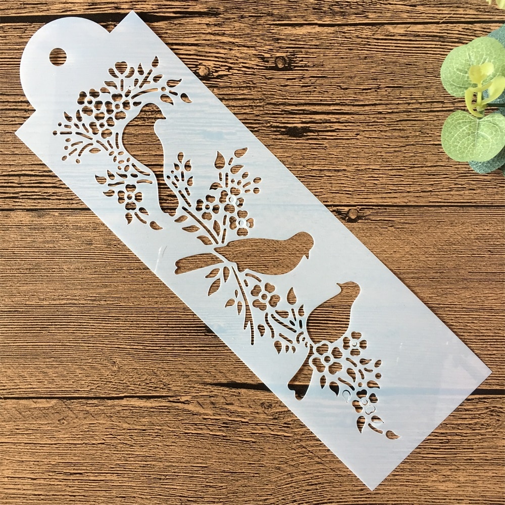 33cm Magpie Bird DIY Layering Stencils Painting Sc... – Grandado