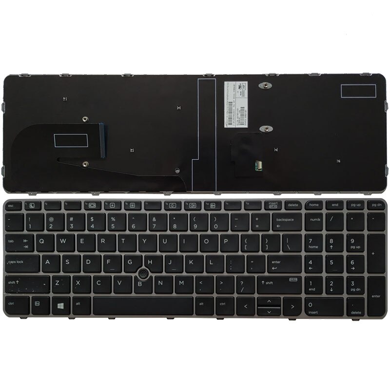 Engels Toetsenbord Voor Hp Elitebook 850 G3 Zbook ... – Vicedeal
