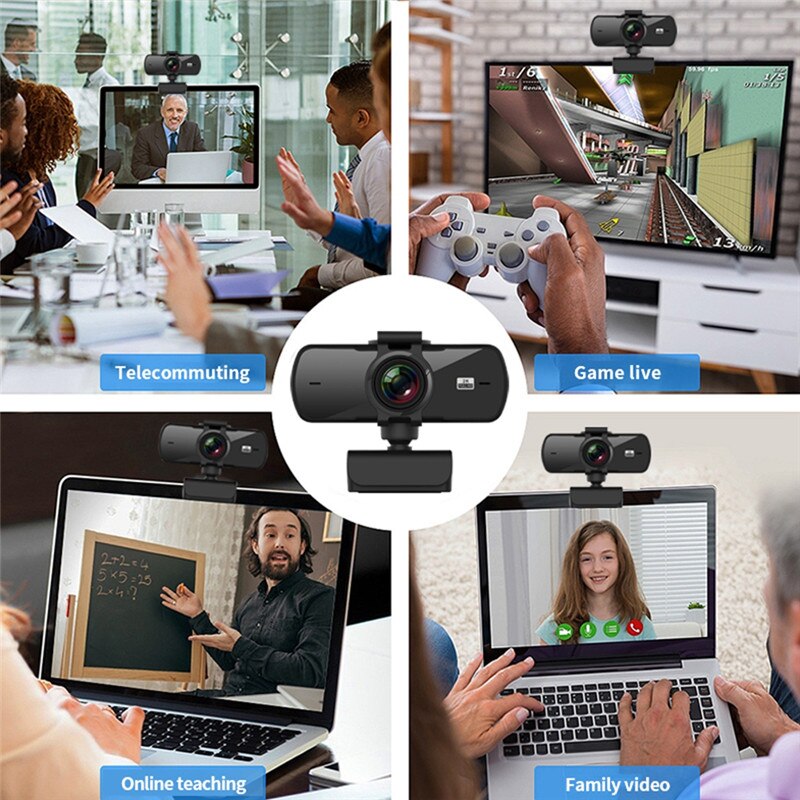 In Stock 2K Conference PC Webcam Autofocus USB Par... – Grandado