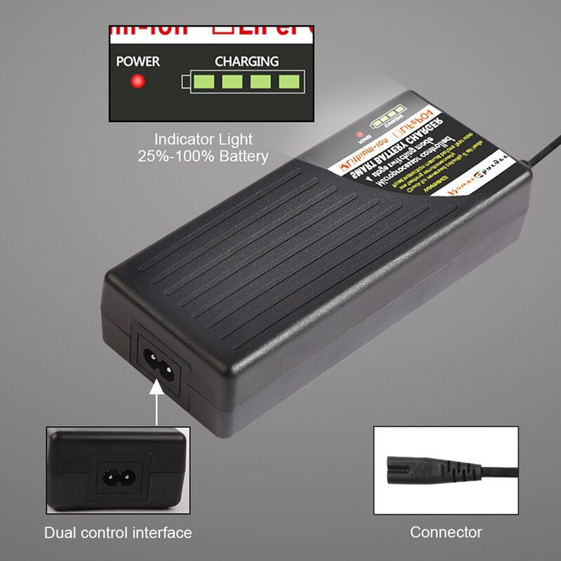 42V 2A Li-Ion Battery Charger for Electric Bike Li... – Vicedeal