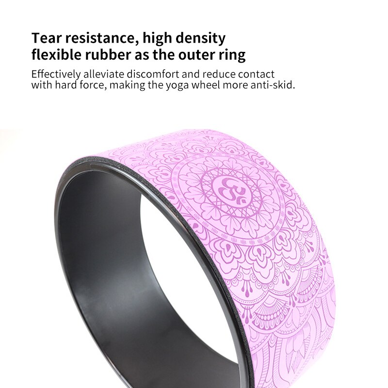 Yoga Wheel Pilates With Buddha Yoga CirclesYoga Wh... – Vicedeal