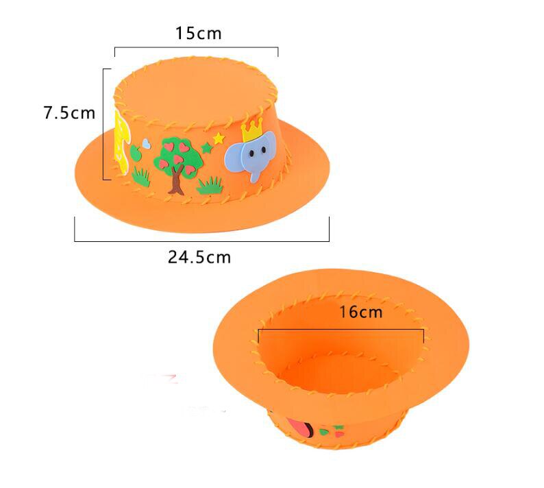 3Pcs Hand-made 3D EVA Hat Children DIY Handmade Ha... – Vicedeal