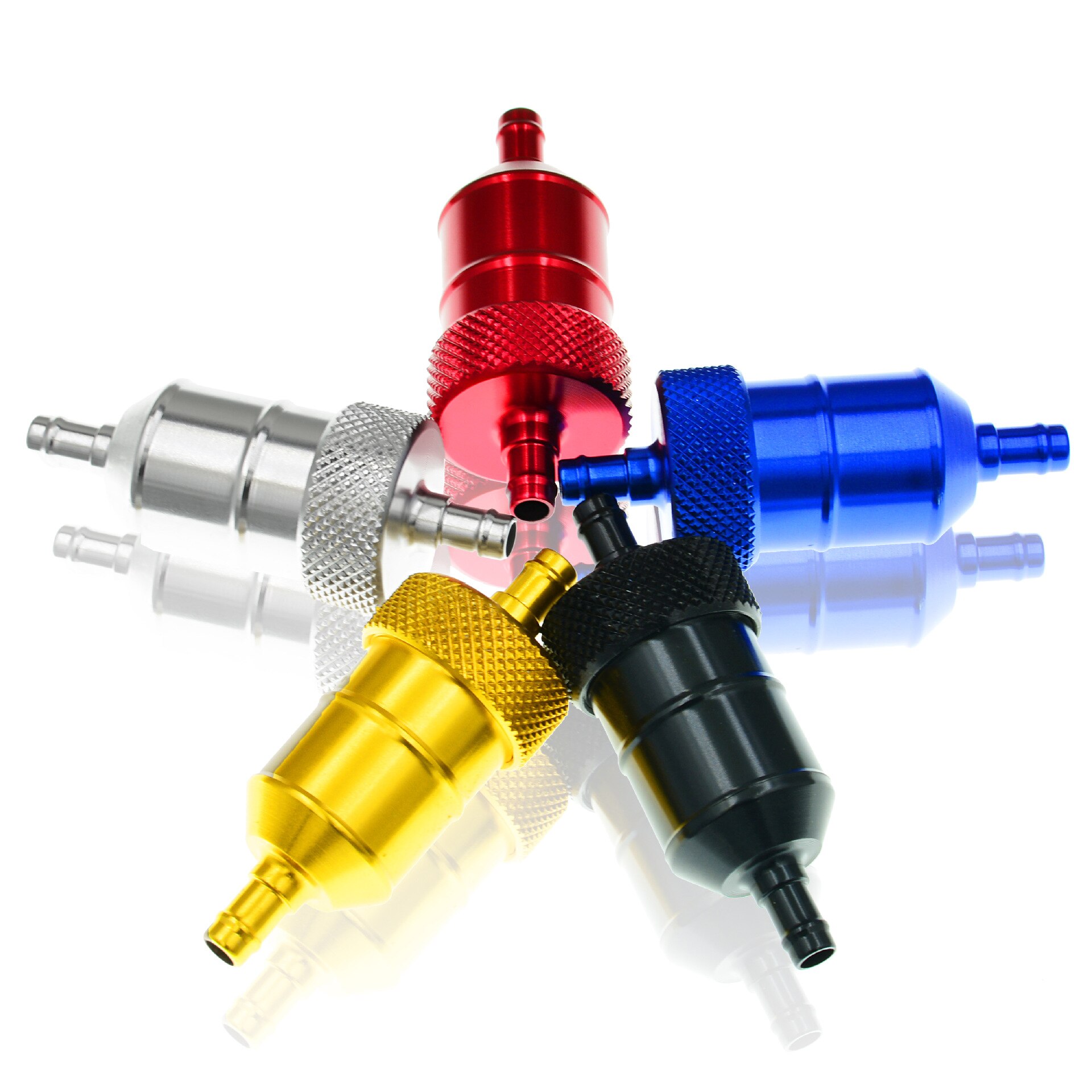 Universal 5 Color 8mm Petrol Gas Fuel Filter Clean... – Vicedeal