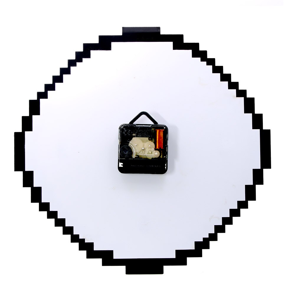 1Piece Classic Pixel Time Clock Retro Style Wall C... – Grandado
