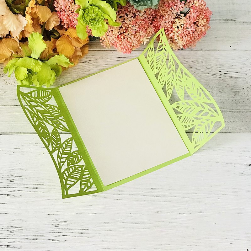 Flowers Leaves Dies wedding invitation Metal Cutti... – Grandado