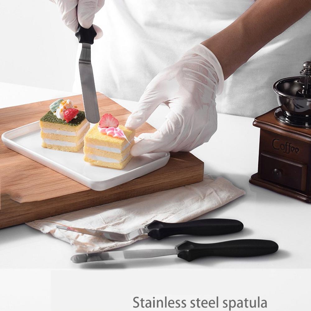 3pcs Blade Angled Spatula Stainless Steel Butter C... – Grandado