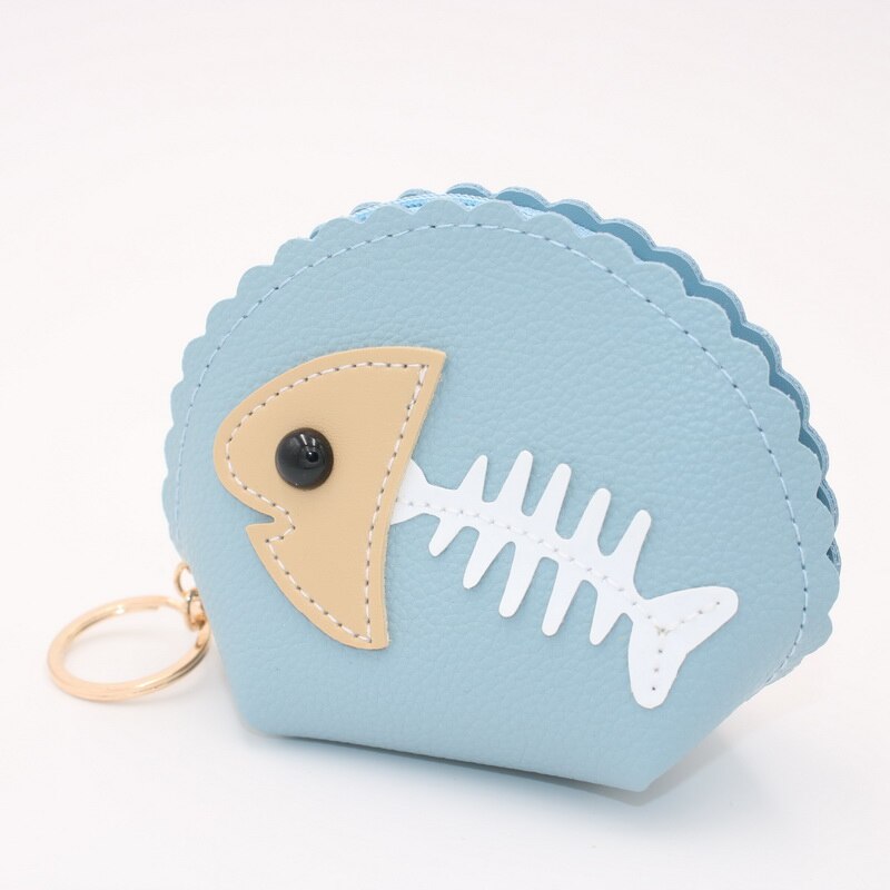 Wallet Keychain Set Hand Holding Fishbone Wallet F... – Grandado
