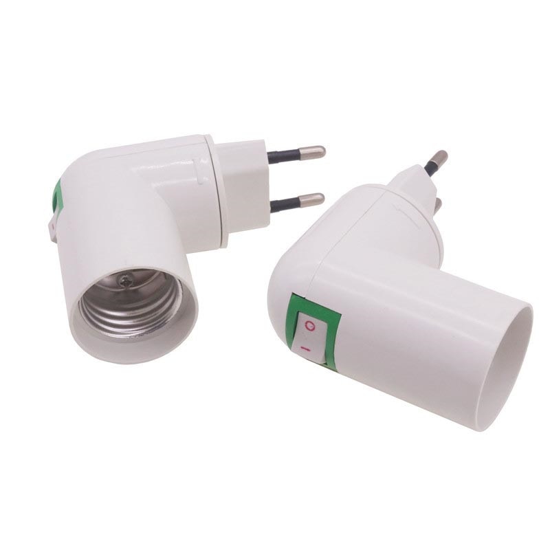 E27 Lamp Bases 180 Degree Rotating Plug Lighting A... – Grandado