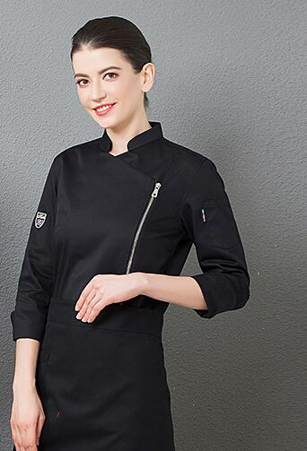 Chef's Overalls Men Women Long Sleeves Hotel Weste... – Grandado
